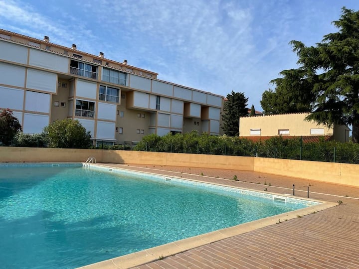 Appartement 2 Pièces Dans Résidence Avec Piscine - Argelès-sur-Mer