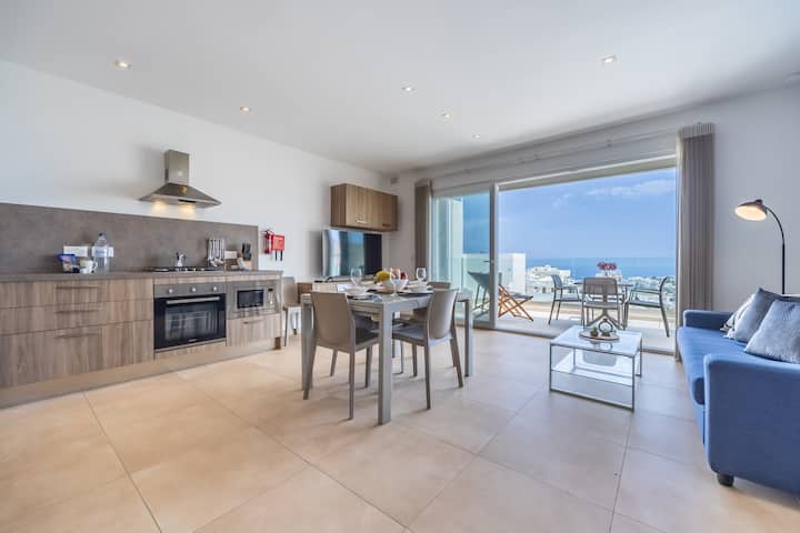 Fl5 Thelodge Amazing Views W Terrace By Homely - Malta