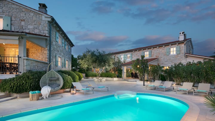 Superior Residence Pietre D´istria With Sharedpool - Kanfanar