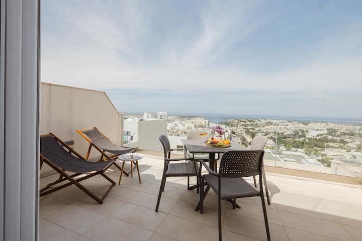 Fl9 Thelodge-sea View W Huge Terrace By Homely - Malta