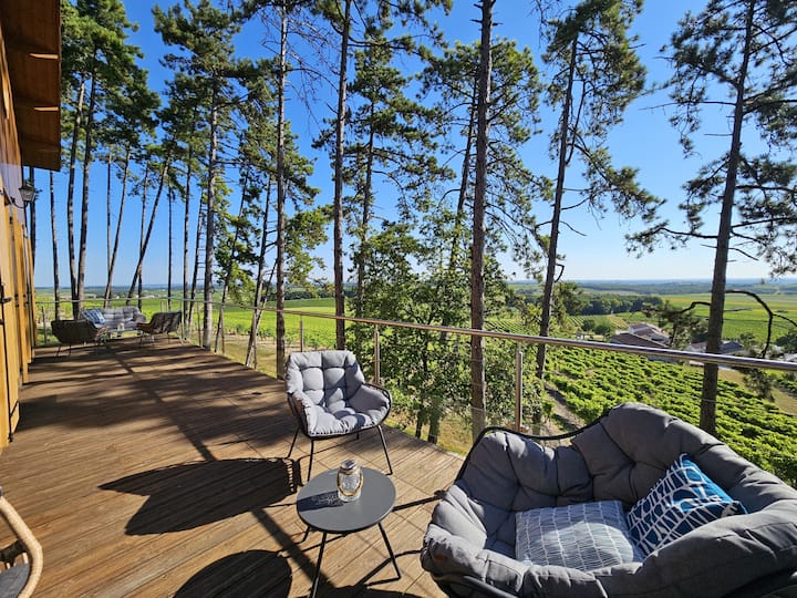 Le Cottage Des Pins Chalet Sur Les Vignes - Département Charente