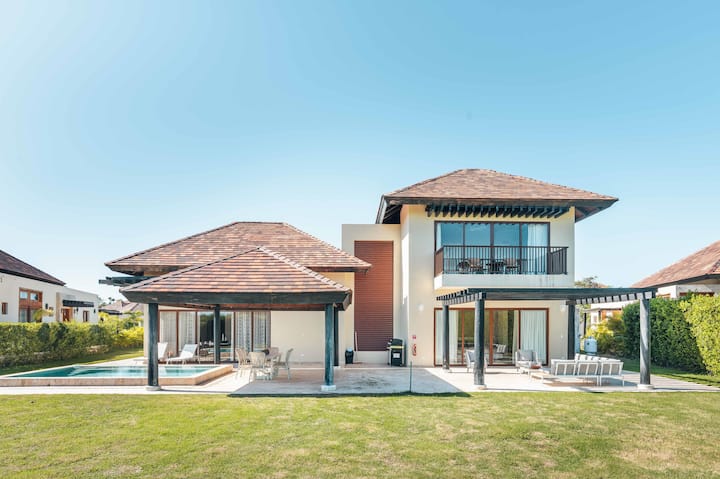 Modern Villa W/pool/bbq At Green Village Abb - Punta Cana