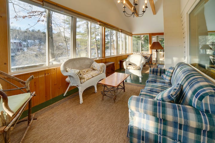 Lakefront Bradford Cottage W/ Dock, Near Skiing! - Lake Sunapee, NH