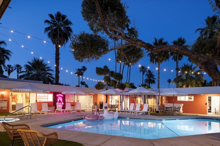 New Boutique Hotel "The Muse" Pool & Large Groups! - Palm Springs, CA