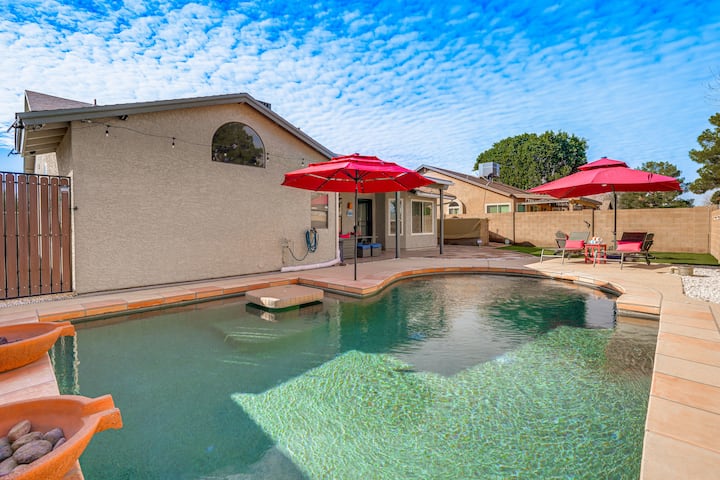3 Mi To Dtwn: Home W/ Heated Pool In Gilbert - Gilbert, AZ
