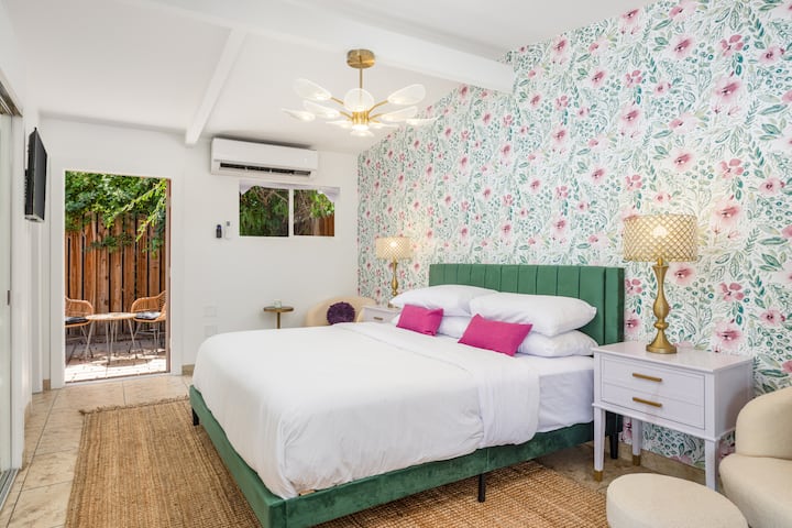 Studio-economie-sdb Privée Avec Douche-patio-room - Palm Springs