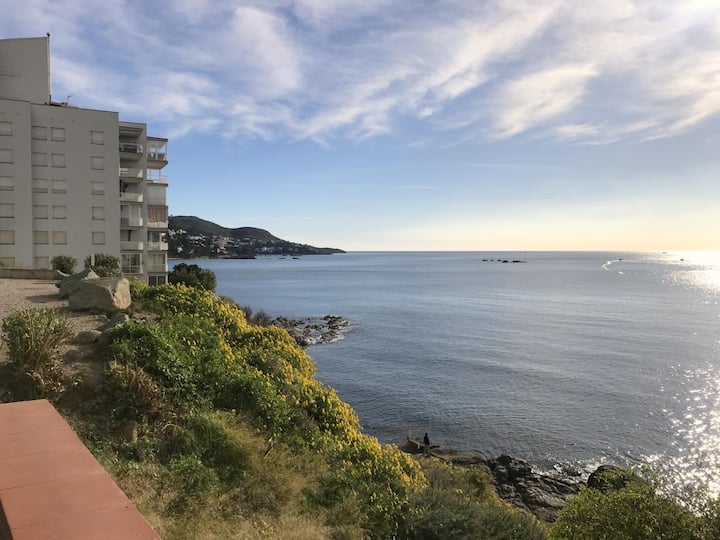 M2dfirst Line With Sea View And  Parking-immoroses - Roses