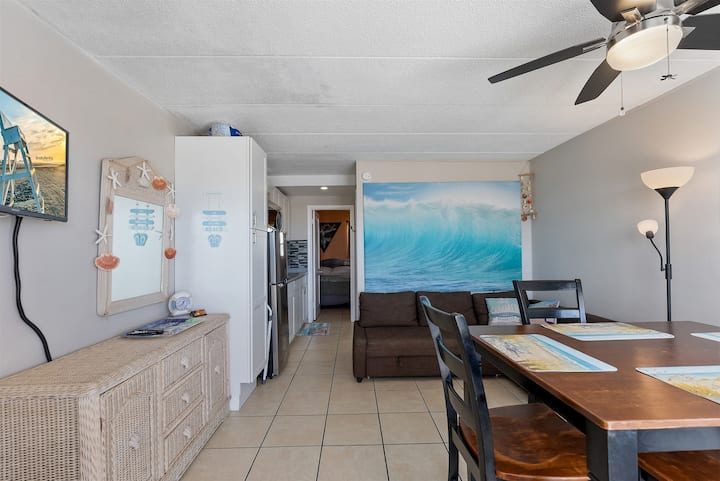 Oceanview Balcony 1br Condo Beachside Pool @Madrid - 와일드우드 크레스트