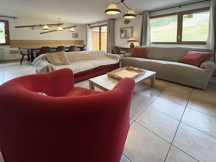 Chalet Luxe 10 Pers, Piscine, Sauna, Ski - Les Orres
