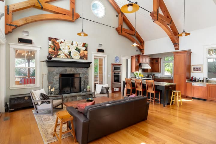 Sunny Mill Valley Custom Home Near Sf & Wine Cntry - Stinson Beach, CA