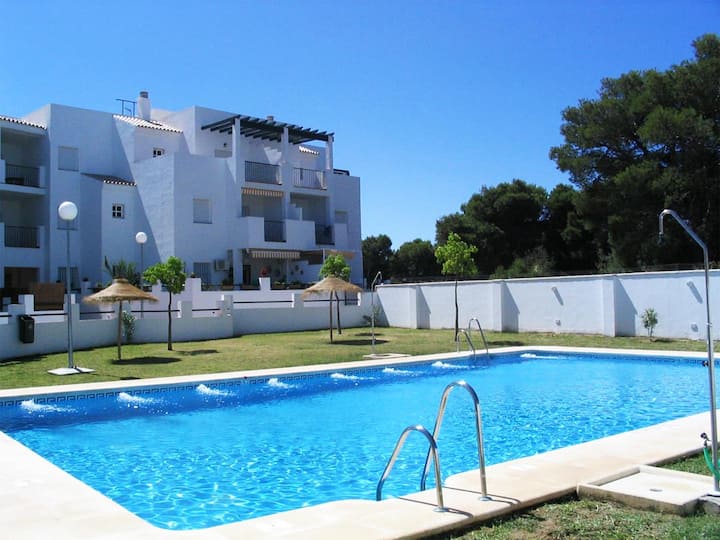 Appartement Avec Terrasse Et Piscine Commune - Conil de la Frontera