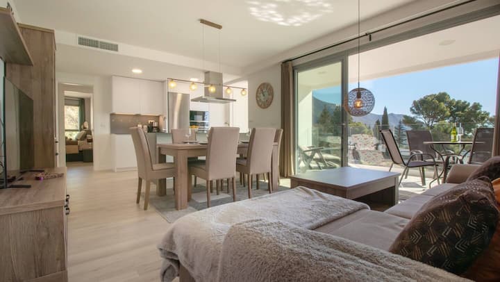 Stylish Central Apartment & Panoramic Views Mijas - Mijas