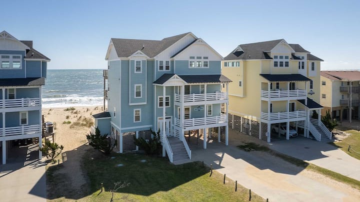 Cape Point Retreat - Oceanfront + Pets Stay Free! - Buxton, NC