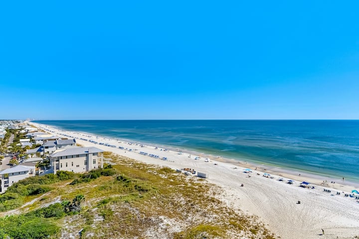 2br Oceanfront Penthouse | Pools | Sauna | Dock - Rosemary Beach, FL