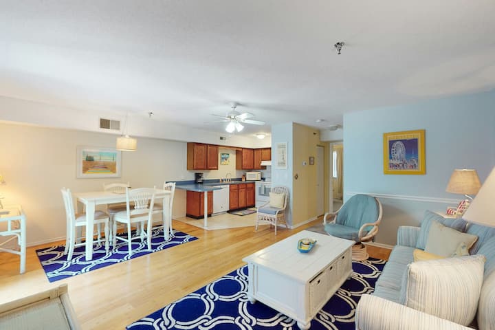 1br Serene Condo With Central Ac, W/d & Deck - Fenwick Island, DE