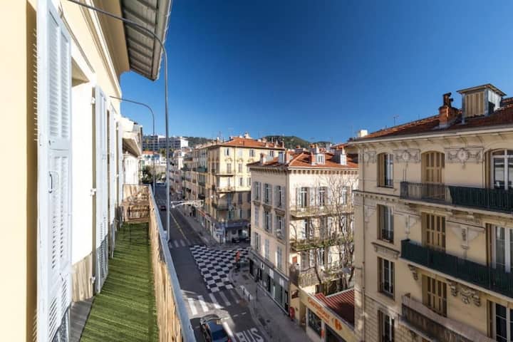 Gioffredo 14 - Appartement Spacieux Avec Balcon - Nice