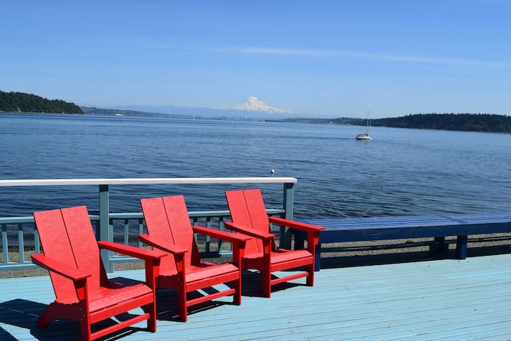 Stunning 2br Soundview | Woodstove | Deck | W/d - Gig Harbor, WA