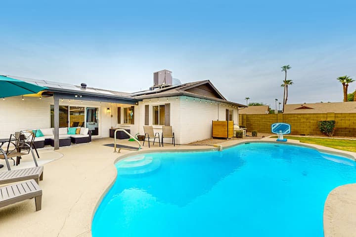 4br Family-friendly Home W/ Heated Pool, Grill, Ac - Mesa, AZ