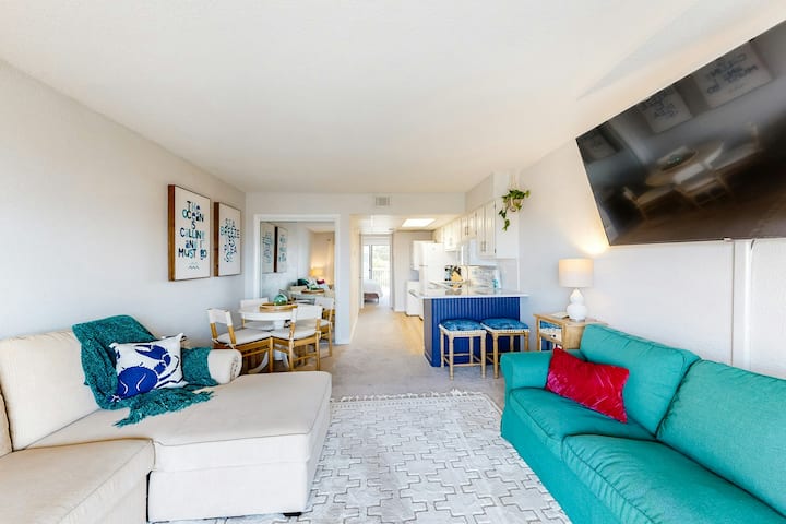 Charming 1br 2nd-floor | Balcony - Ocean City, MD