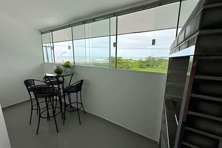 Flamingo Pé Na Areia 311 -2 Quartos- Vista Do Mar - Matinhos