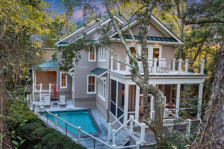 Serene & Private Kiawah Retreat W/ Private Pool - Kiawah Island, SC