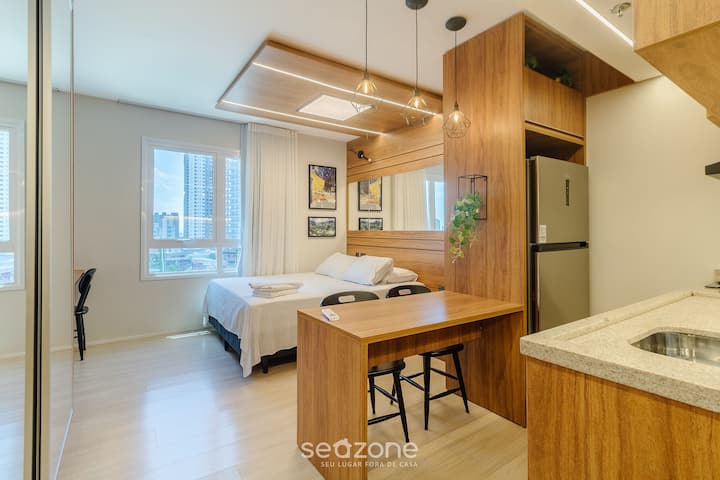 Flat W/ Gym In Setor Marista - Bls0754 - Goiânia