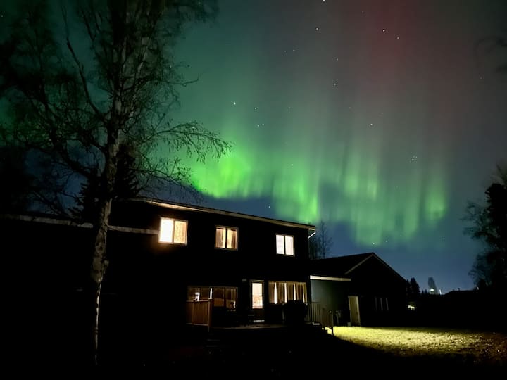 Modern Aurora Retreat 5b4b W/basketball Court - Fairbanks, AK