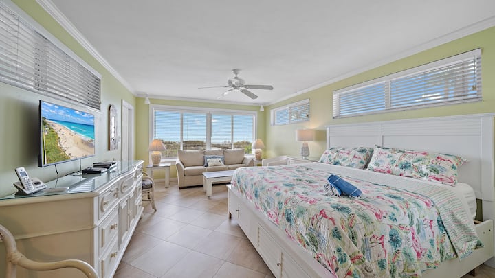 Private Beach Outside Patio With Full Gulf View #1 - Longboat Key, FL