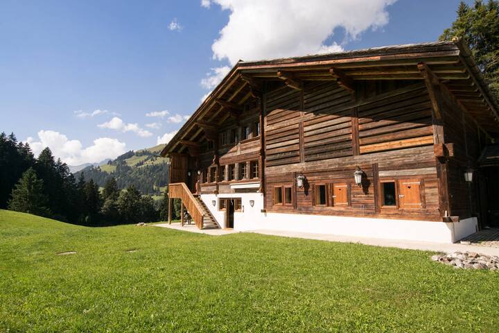 Gstaad - Tolles Luxuriöses Bauernhaus - Les Diablerets