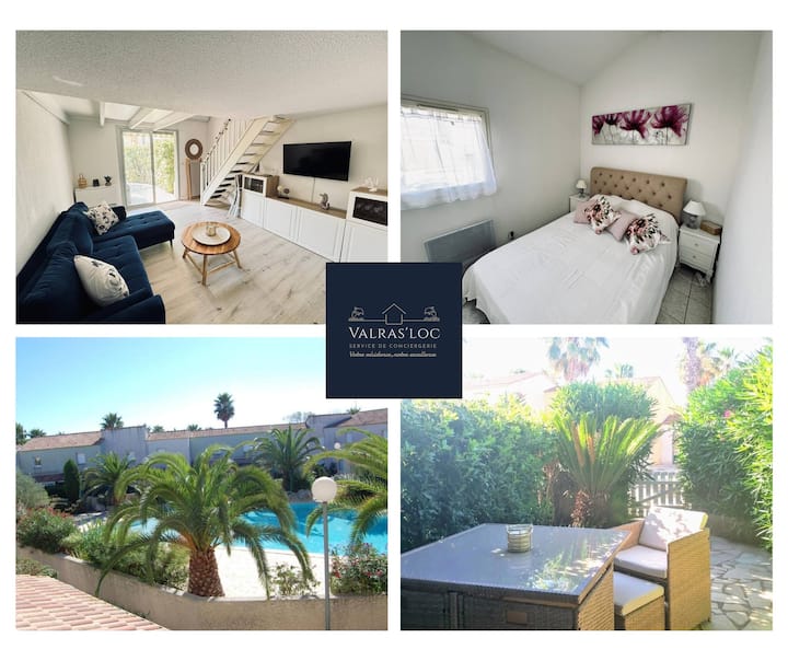 Merbella Villa Confort & Piscine - Valras-Plage