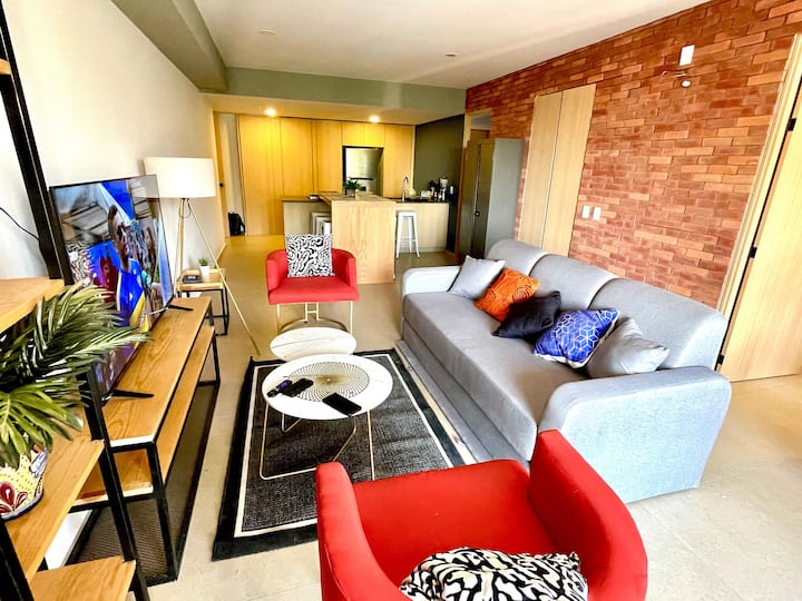 Depto En Soho Morelos Precioso, Nuevo, 2 Recámaras - Guadalajara