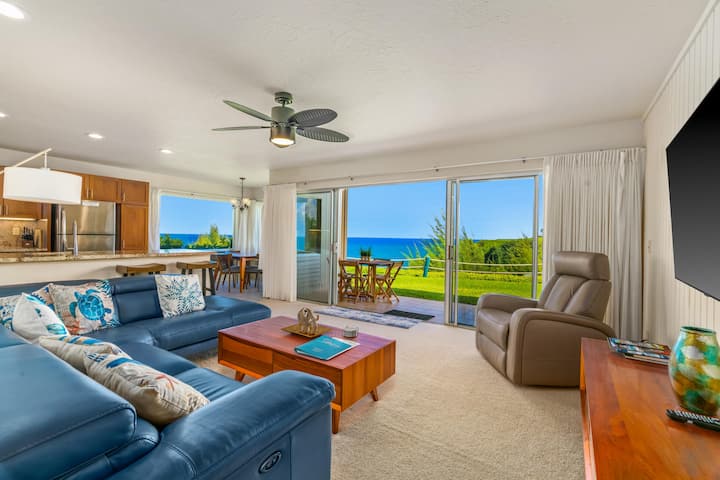 Majestic Ocean Views From Pali Ke Kua 127 - Hanalei