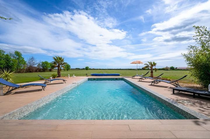 Location Vacances Maison Piscine Moules Ls3-299. - Arles
