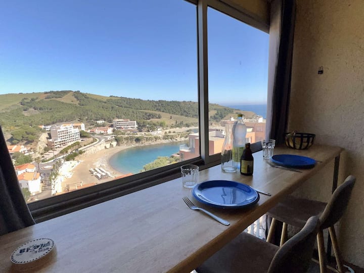 Studio Moderne - Jolie Vue Mer - Banyuls-sur-Mer