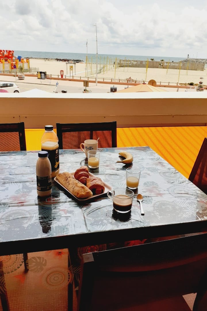 Latte Mer Studio Cabine Climatis Front De Mer - Palavas-les-Flots