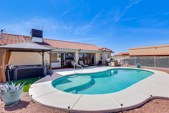Pool & Hot Tub: Pet-friendly Lake Havasu Home! - Lake Havasu City, AZ