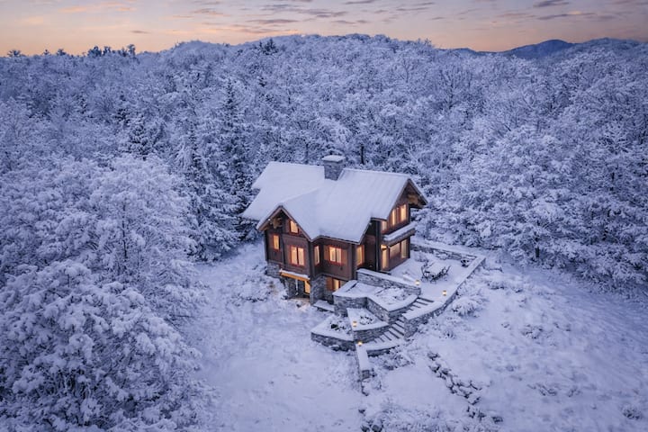 Swiss Alps Chalet In Jackson | Mountain Views + Ac - Jackson, NH