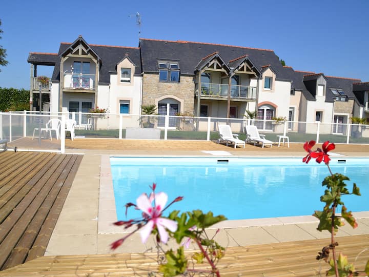 Appartement 5 Personnes-duplex-douche-terrasse - Pontorson