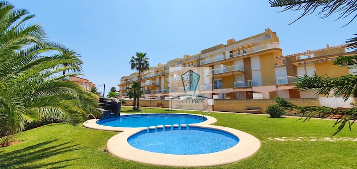 Apartamento En 1º Línea Con 2 Dormitorios - Ondara