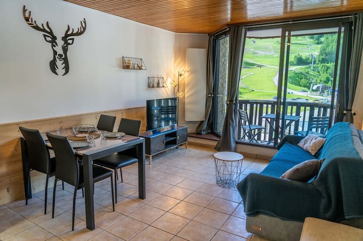 Studio Pour 4 Personnes Au Coeur De Station - Les Orres