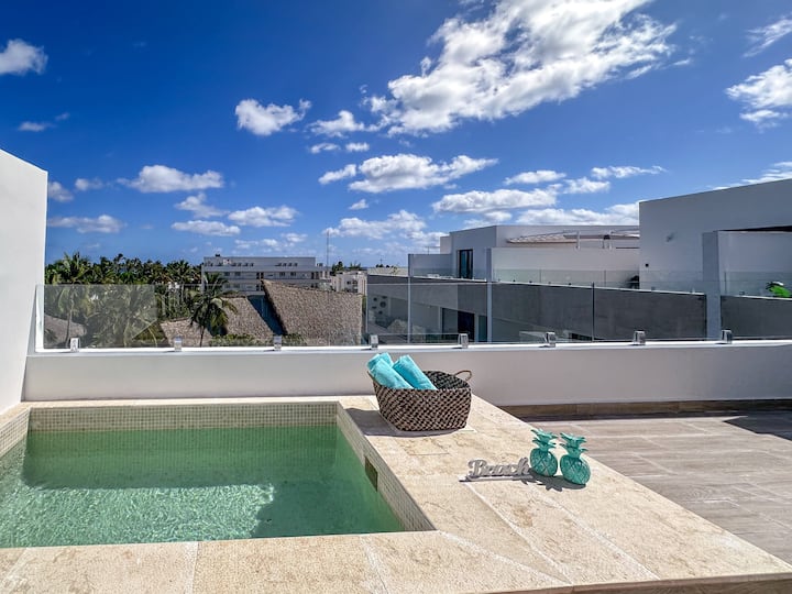 Elegant And Spacious Penthouse With Ocean View - Punta Cana