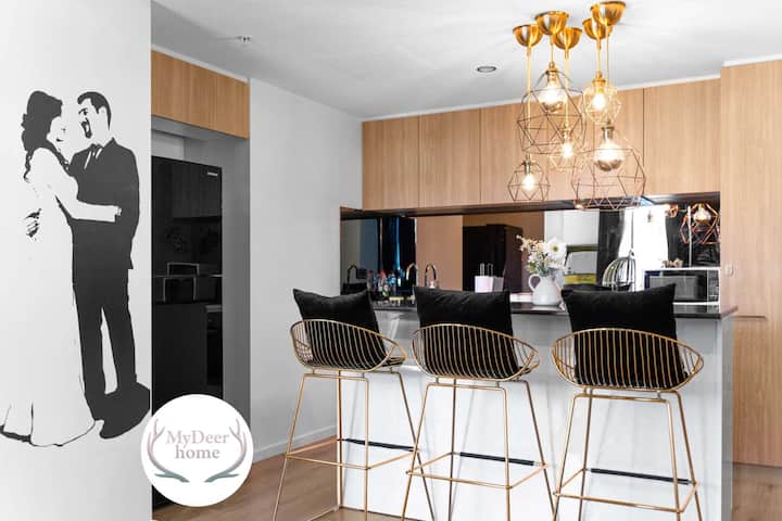 Modern & Stylish 2br Apt - Cbd - Free Parking - Adelaide Oval