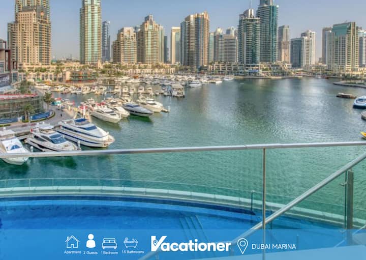 Cayan Tower - Smart One Bedroom Loft On High Floor - Dubai Marina