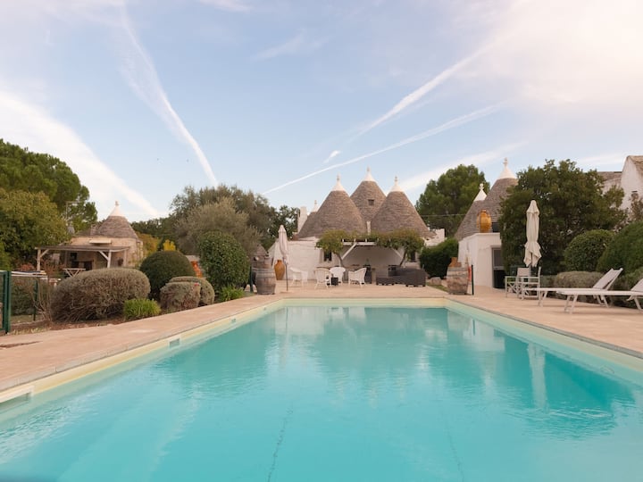 Maison Trullo Avec Piscine Près De Cisternino - Ostuni