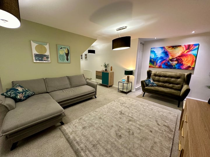 3 Bedroom With Free Parking Etihad/ao Central - Manchester