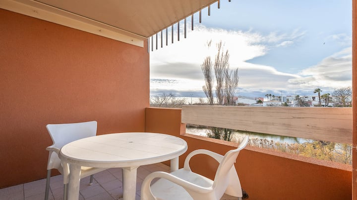 Appt 4 Pers Balcon Vue Mer - Agde