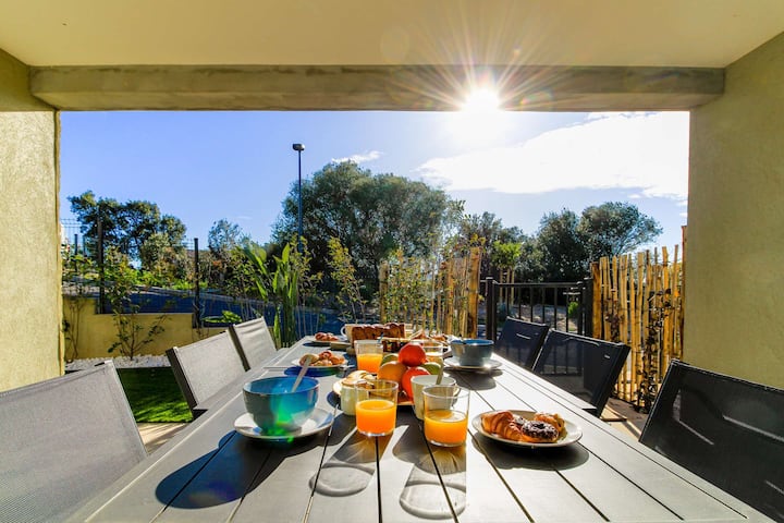 T3 In A New Residence - Pool And Car Park - Le Lavandou