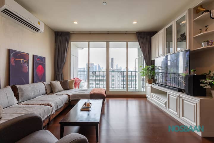 90 Sqm; Spacious Kitchen; 2 Bedroom At Thonglor - Bangkok