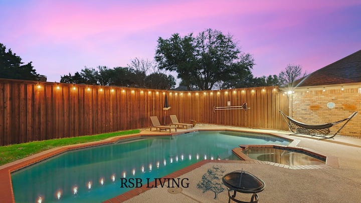 Beautiful 5br 2bath Desoto Home With Pool - DeSoto, TX