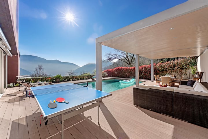 Villa Dolce Vita With Private Pool - 루가노